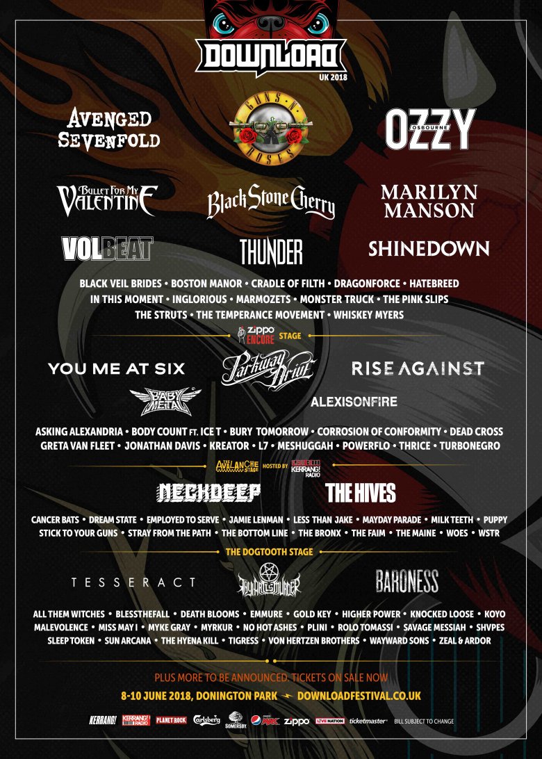 Download Festival – Latest Announcement! – ProgMetalMadness